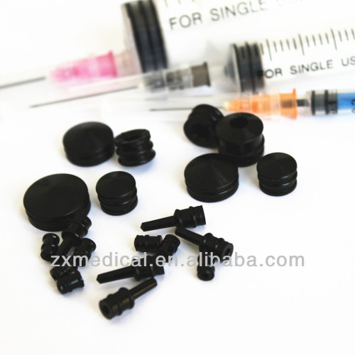 Medical Rubber Stopper For Safety Syringe, High Quality Medical Rubber ...