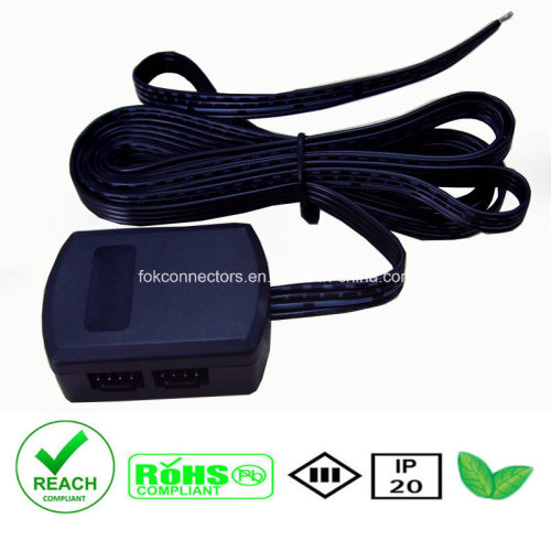 Fongkit Led Rgb Junction Box 4pin With 4 Wires Ul Certificate ...