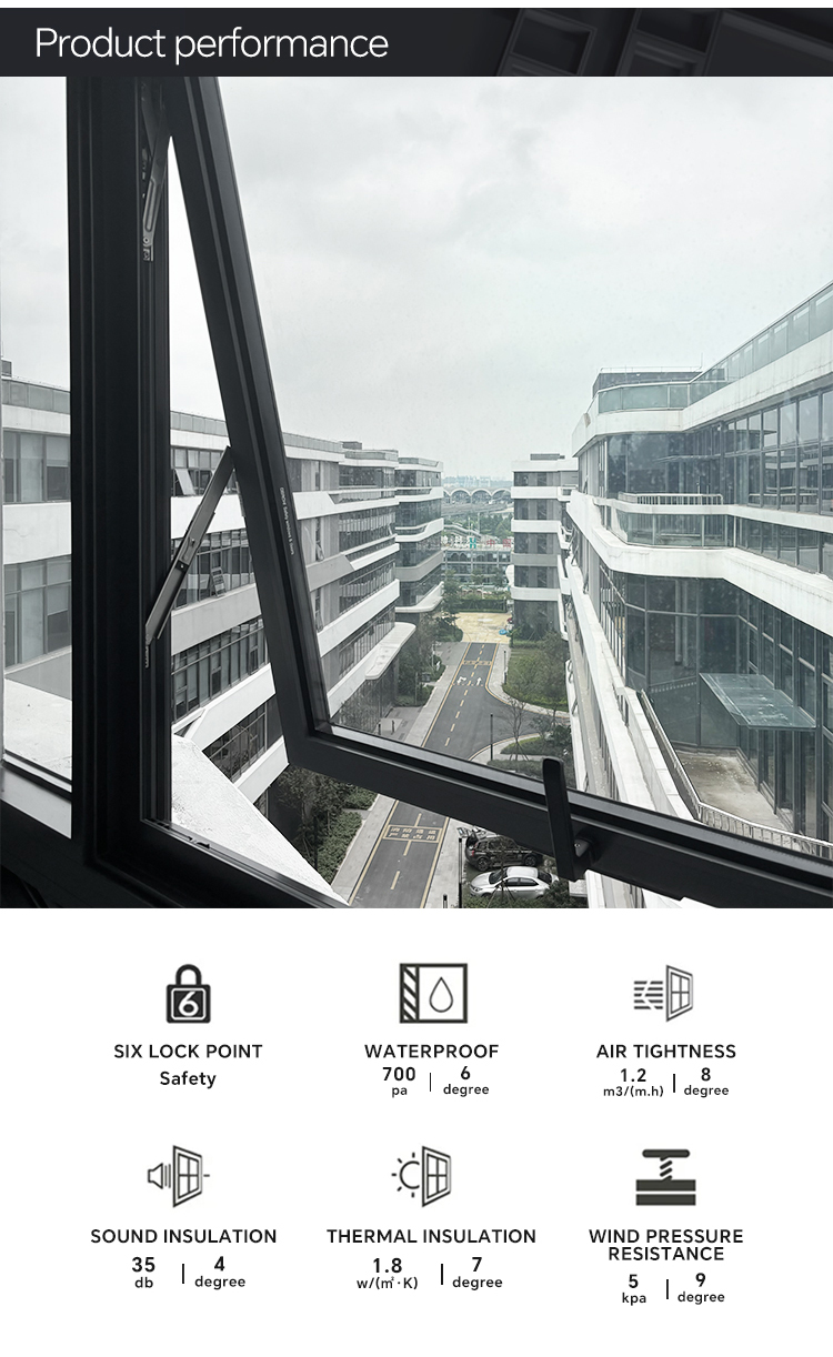 Australian Standard Chain Winder Awning Windows For Bathrooms With ...