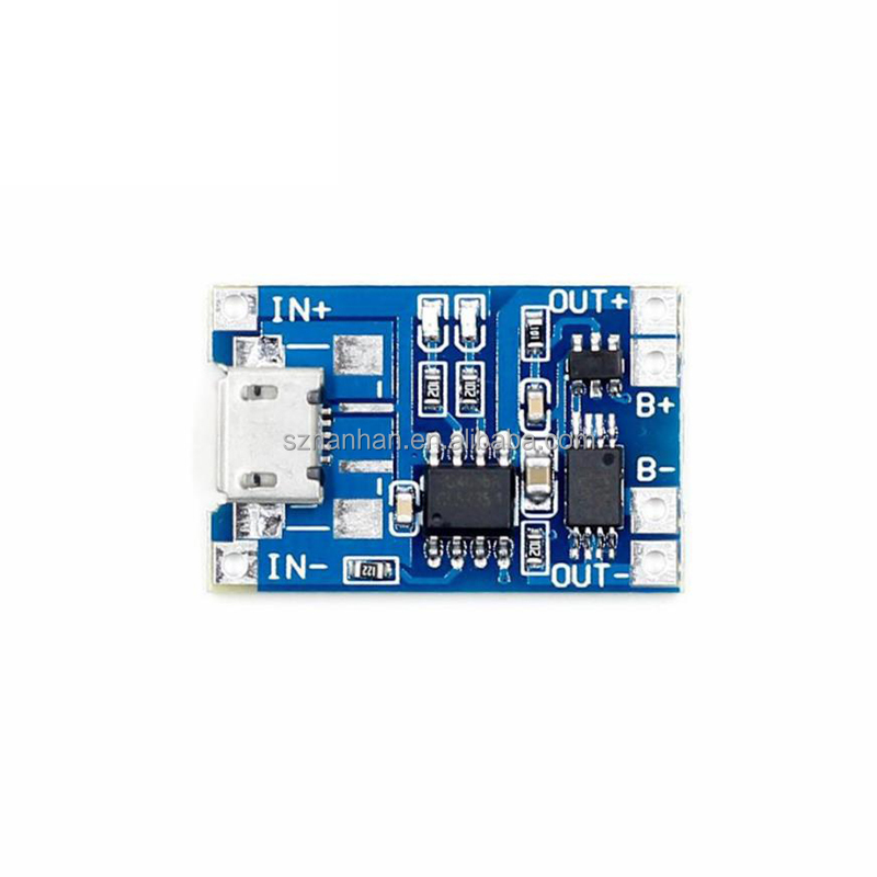 Tp4056 18650 Lithium Battery Charging Module - 3.7v/3.6v/4.2v, High ...