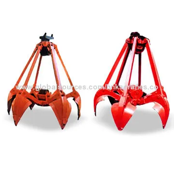 Mechanical Grab, Equipped With Single Or Double Beam Crane, Grapple For ...