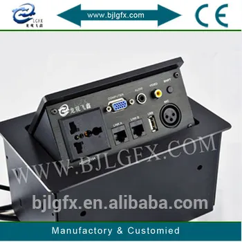 Conference Table Power Outlet Multimedia Desktop Socket, High Quality ...