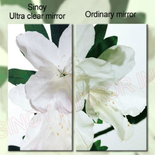 Home Decor Low Iron Silver Mirror, Furniture Ultra Clear Silver Mirror ...