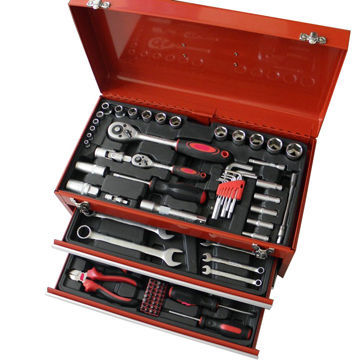 90pc Mechanic Tool Box Set, High Quality 90pc Mechanic Tool Box Set on ...