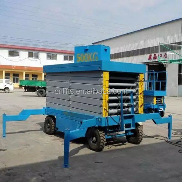 20 Meters Hydraulic Scissor Lift Platform, High Quality 20 Meters ...