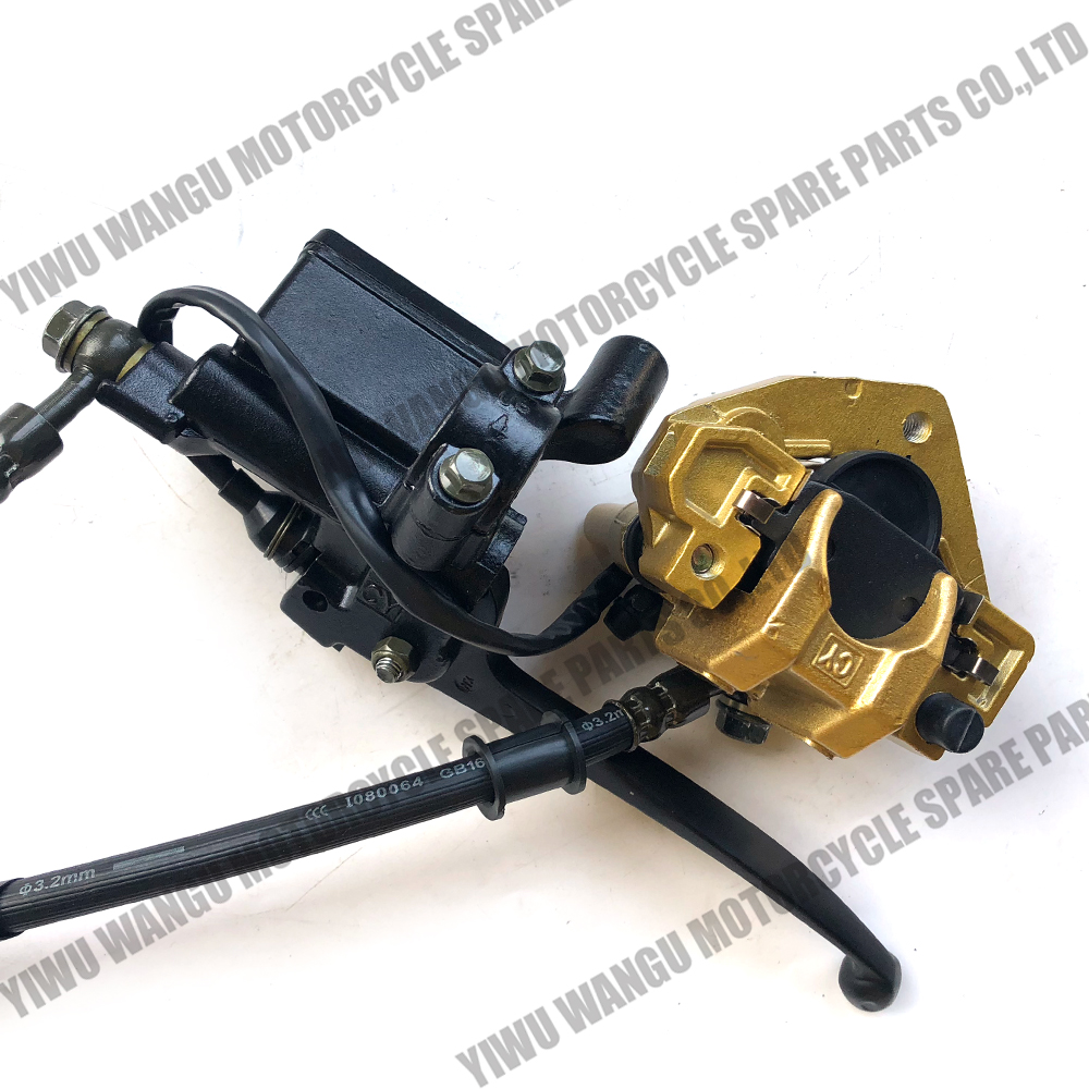 Yamaha Cuxi 110 Front Brake Assembly: Upper Pump, Lower Pump & Calipers ...