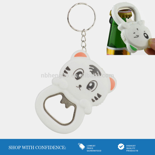 Cute Cat Led Key Ring Light Opener Key Chains, High Quality Cute Cat ...