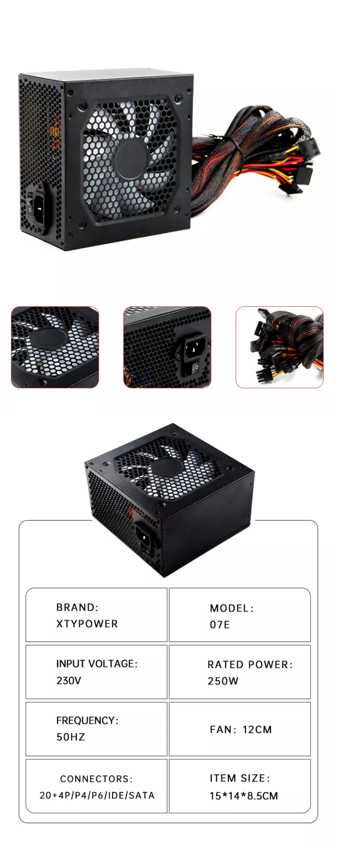 Atx Psu 250w Pc 전원 공급 장치, Bossgoo.com의 고품질 Atx Psu 250w Pc 전원 공급 장치