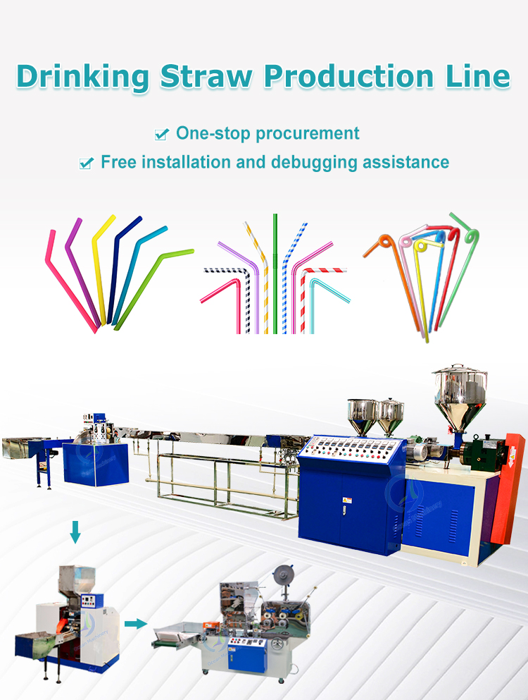 Ocean Automatic Corn Starch Edible Pla Plastic Drink Straw Make Machine ...