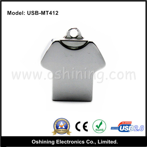 T-shirt Shape Usb Flash Drive With Necklace (usb-mt412), High Quality T ...