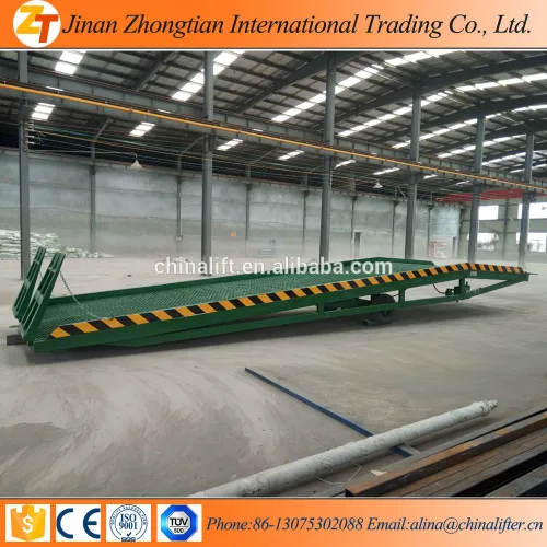Manual Mobile Hydraulic Truck Loading Dock Ramps, High Quality Manual ...