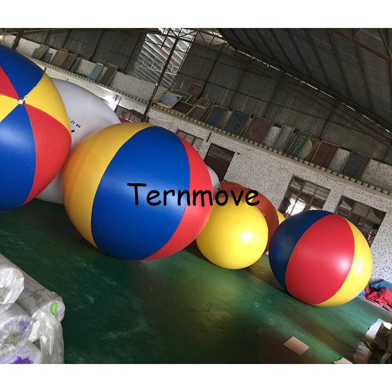 4m 3.5m Giant Inflatable Balloon Colorful Advertising Helium Balloons ...