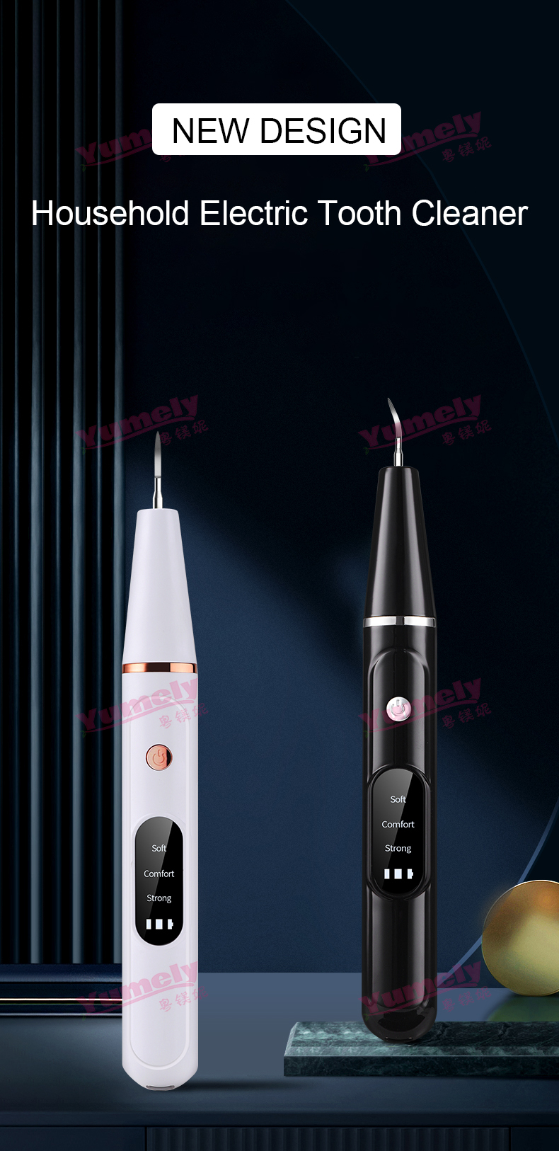 Household Handheld Ultrasonic Electric Teeth Cleaner, High Quality ...