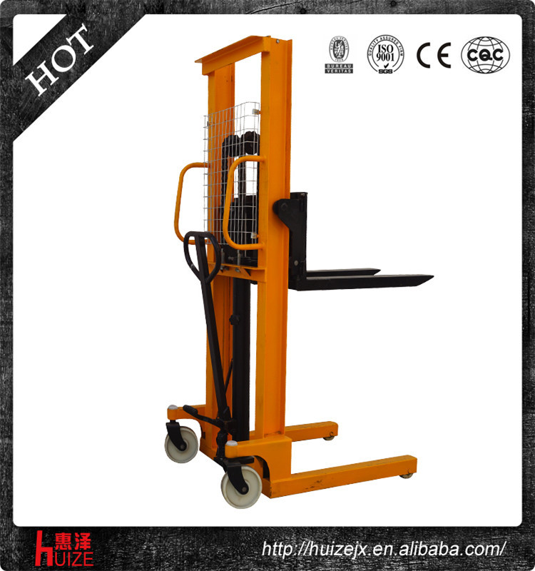Hydraulic Manual Hand Lift Pallet Stacker Forklift, High Quality ...