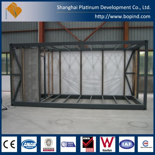Light Steel Structure 20ft Container House, High Quality Light Steel ...