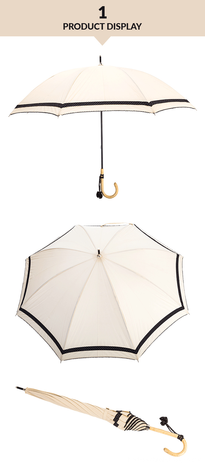 Curved Or Straight Umbrella Handle, High Quality Curved Or Straight ...