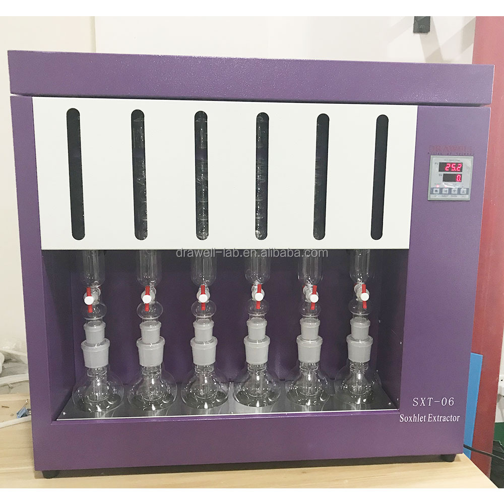 Automatic Fat Analyzer Soxhlet Apparatus Sxt-06 For Laboratory, High ...