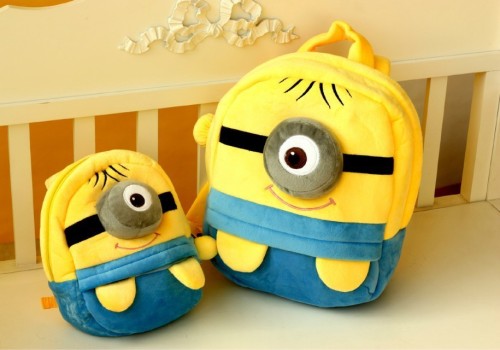 Minions Kids Bag / Minions School Backpack, High Quality Minions Kids ...