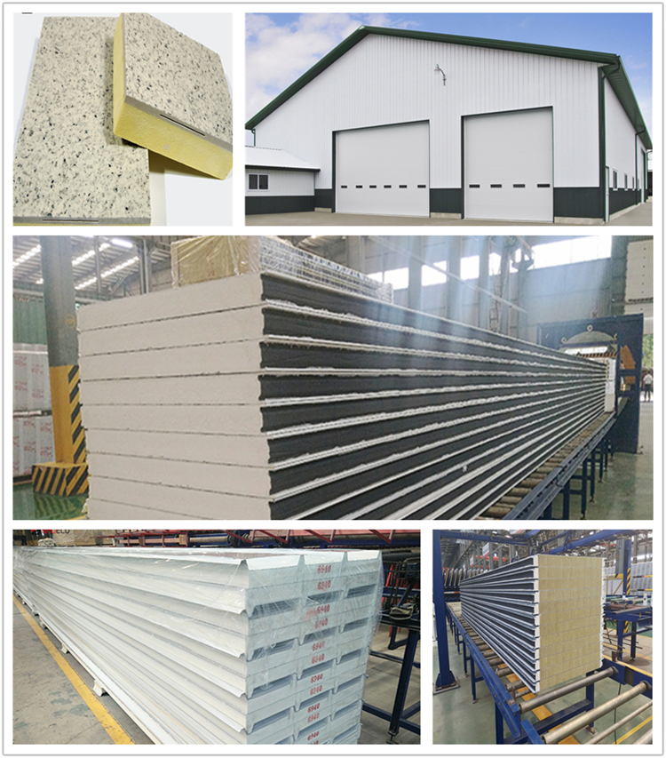 75mm Eps Insulated Roof Sandwich Panels, High Quality 75mm Eps ...