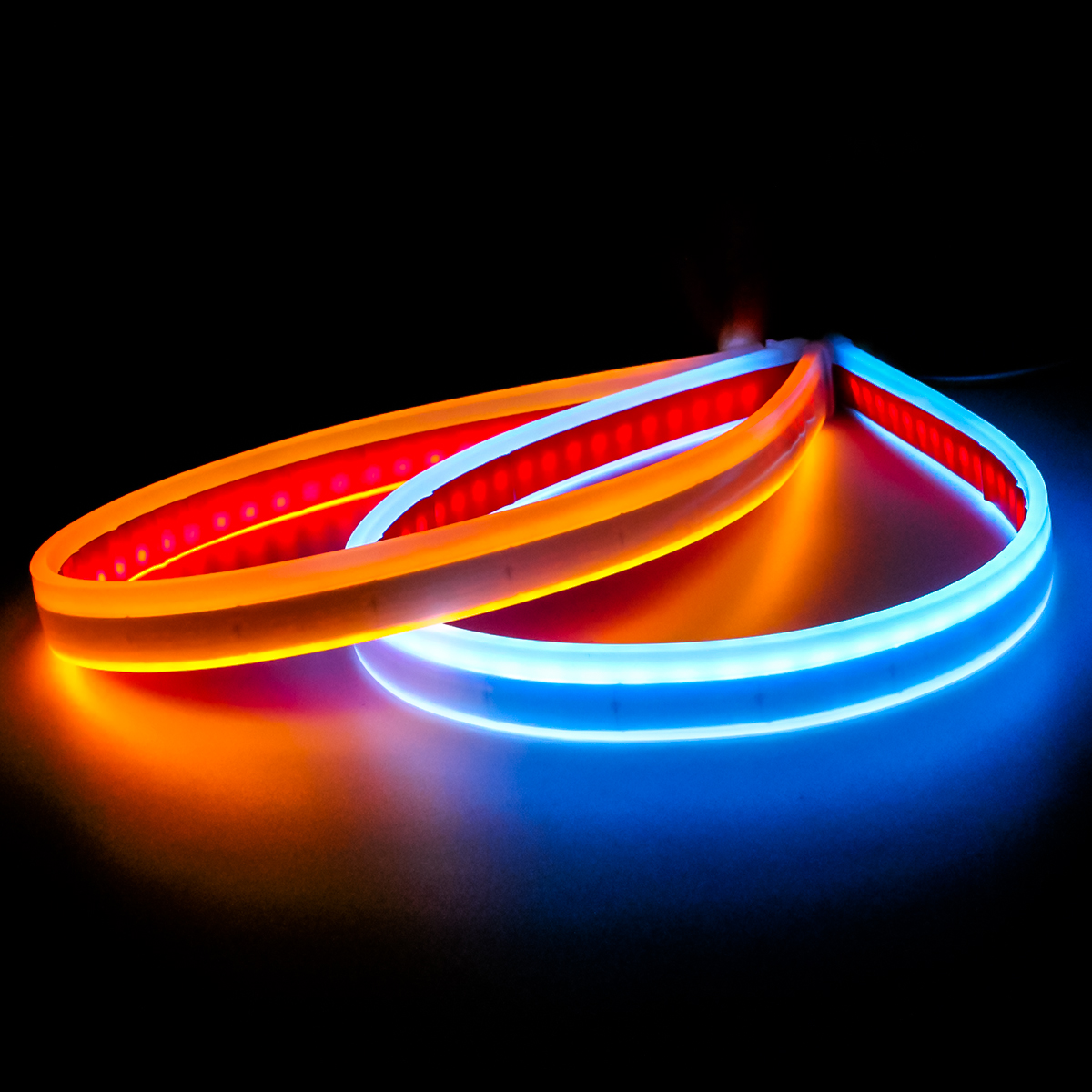 Flexible Waterproof Led Drl Strips For Cars - 30cm 45cm 60cm Daytime ...