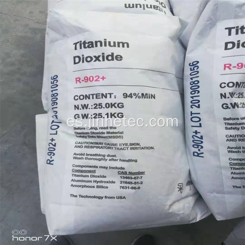 China Dioxido de titanio de calidad estable Rutile R902 Fabricantes