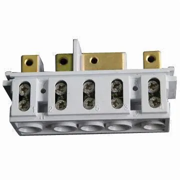 Single-phase Electric Meter Terminal Block, 0.8t Tin-plated Brass ...