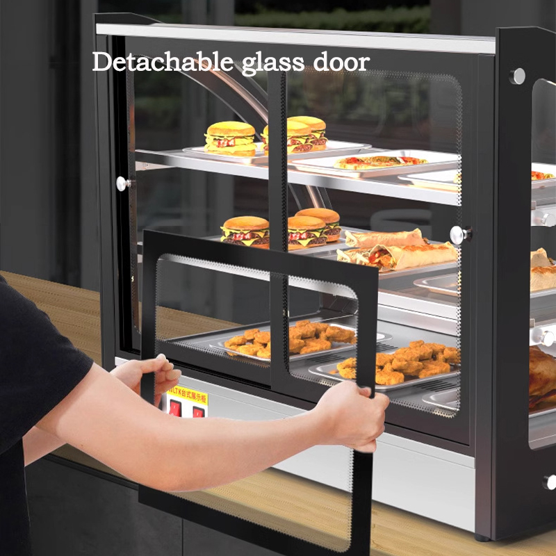 Freshnow Glass Display Cabinets: Commercial Hot Food & Fried Chicken ...