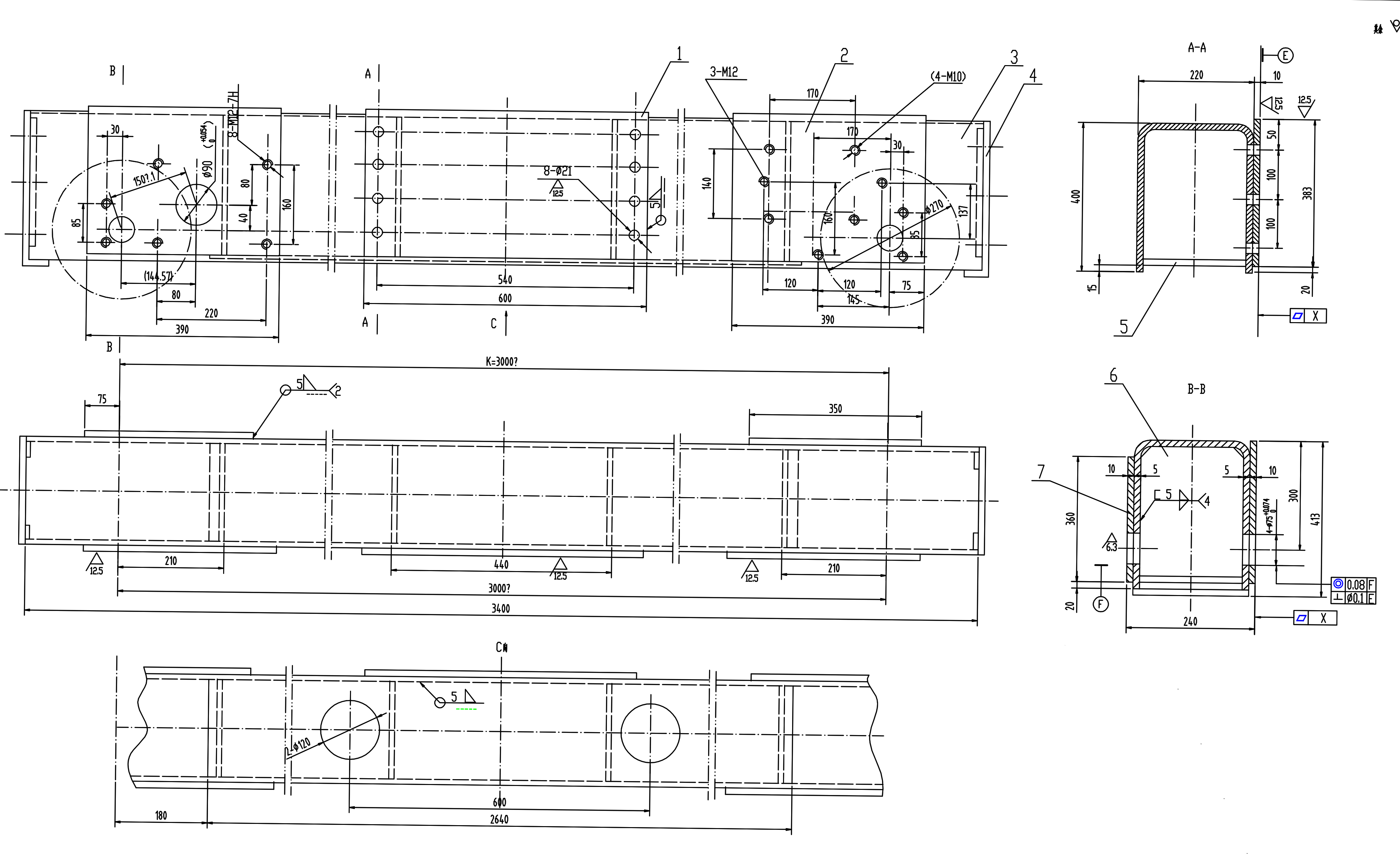 1t-5t Overhead Electric Trolley Motorized End Carriage, High Quality 1t ...