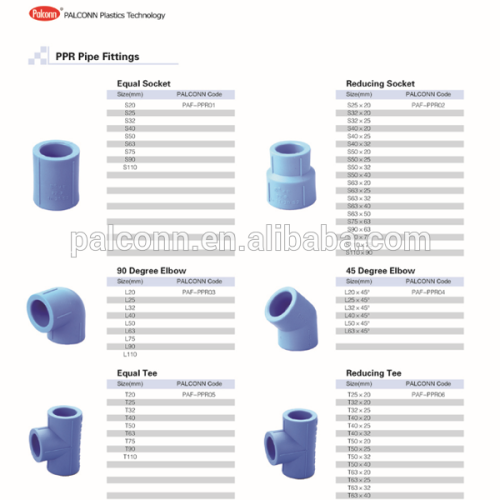 Popular Ppr Pipe Sizes Chart From China Supplier, High Quality Popular ...