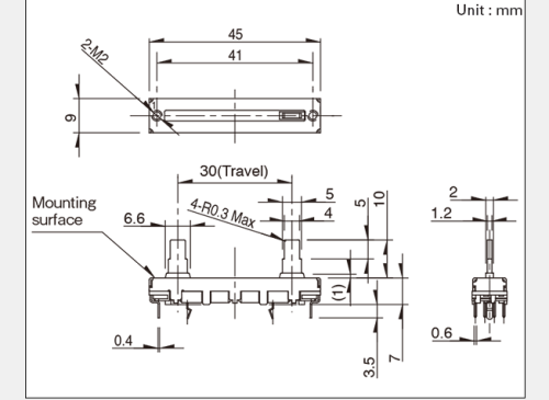 Rs301 Series Sliding Potentiometer, High Quality Rs301 Series Sliding ... Rs301 Series Sliding Potentiometer, High Quality Rs301 Series Sliding ...