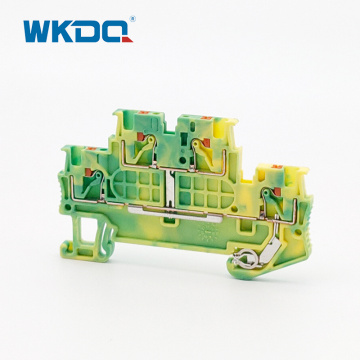 Terminal Block Din Rail,Spring Grounding Terminal Block,Pe Grounding Terminal Block ...