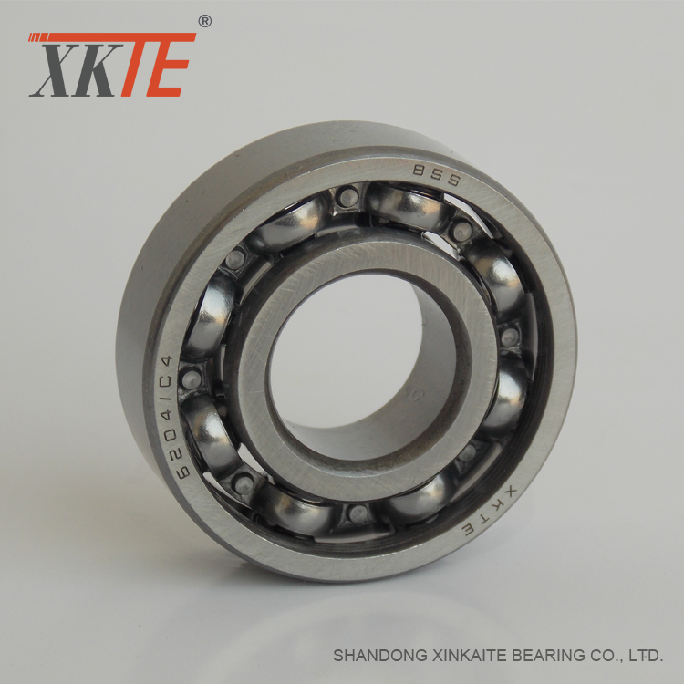 Open type deep groove ball bearing 6204 C3 China Manufacturers ...