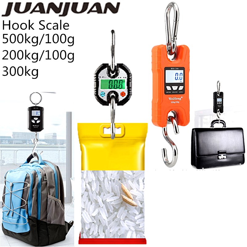 150kg/200kg/300kg/500kg/1000kg Hook Scale Crane Scales Hanging Balance ...