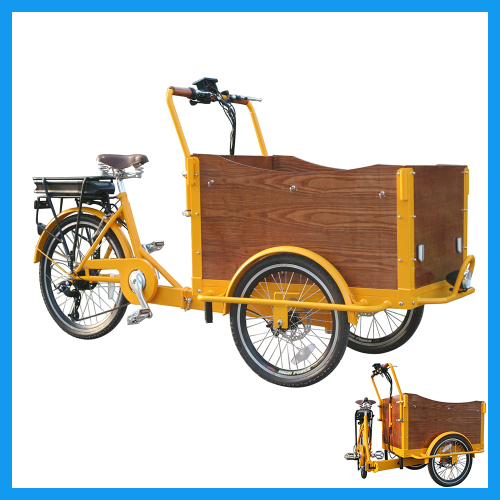 7 Speed Electric Tricycle Cargo Bike With Rain Cover, High Quality 7 ...