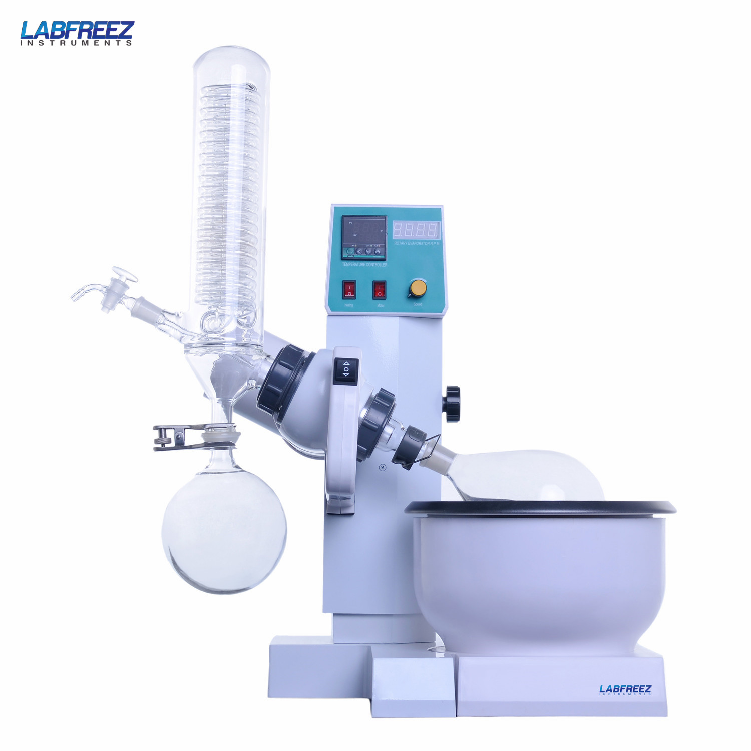 Ptfe Water Bath Rotary Evaporator With Auto Lifting And Digital Display ...