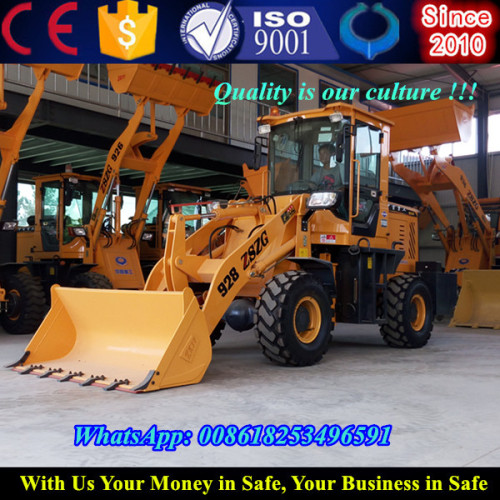 Small Front End Wheel Loader 2tons Price, High Quality Small Front End ...