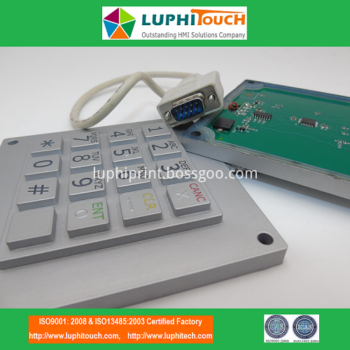 ปุ่มกดยางซิลิโคนบอร์ด Wraping Boarder Integrated Assembly คุณภาพสูง ...