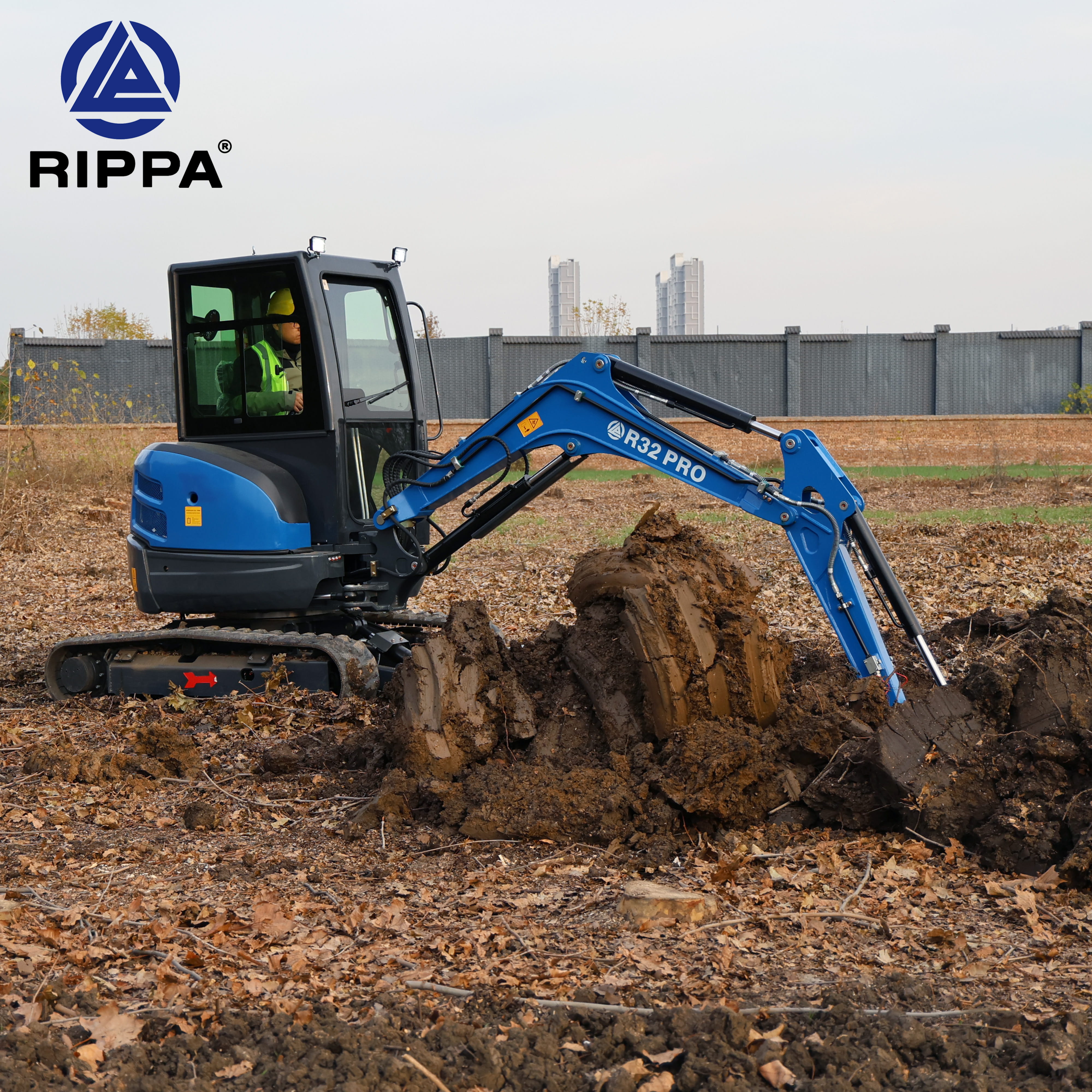 Rippa Excavator 2.5t-3.5t: Compact Hydraulic Crawler Mini Digger For ...