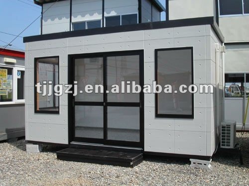 Prefabricated Steel Frame Sandwich Panel House, High Quality ...