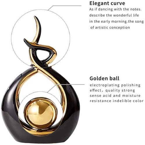 Patung Keramik Seni Abstrak Modern, kualitas tinggi Patung Keramik Seni ...