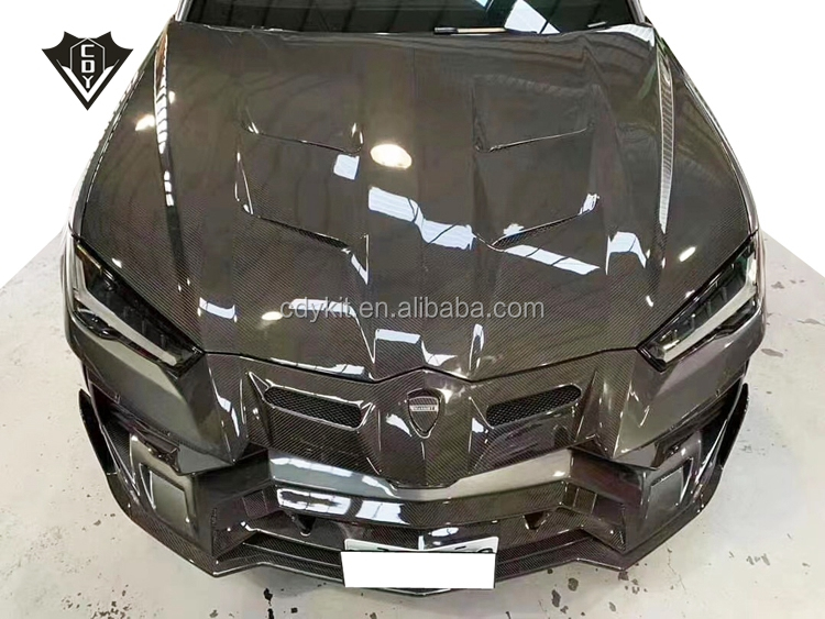 Wide Body Kit For Lamborghini Urus - Front And Rear Bumpers, High ...