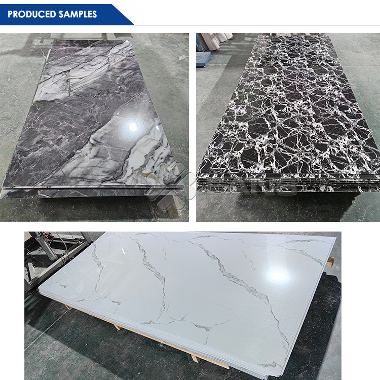 Pvc Uv Marble Wall Panel Sheet Molding Making Machine, High Quality Pvc ...