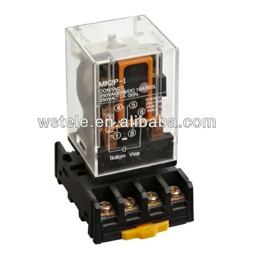 Mk2p-i 10a 28vdc 2z With Led General Purpose Power Relay, High Quality ...