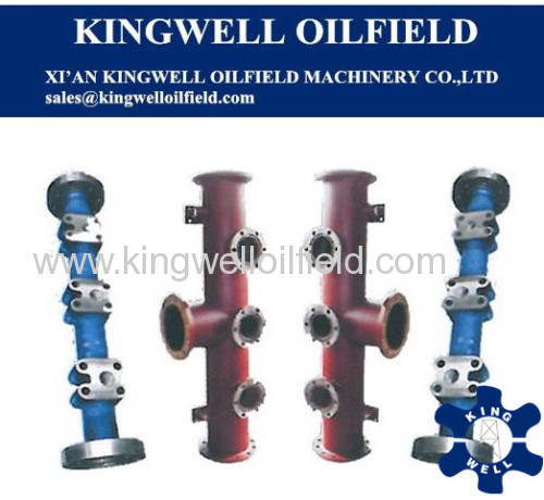 Api Standard Mud Pump Suction And Discharge Manifold , High Quality Api ...