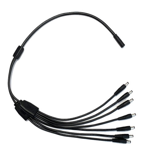 5521 Divide Into 7 Ways Dc Splitter Cable, High Quality 5521 Divide ...
