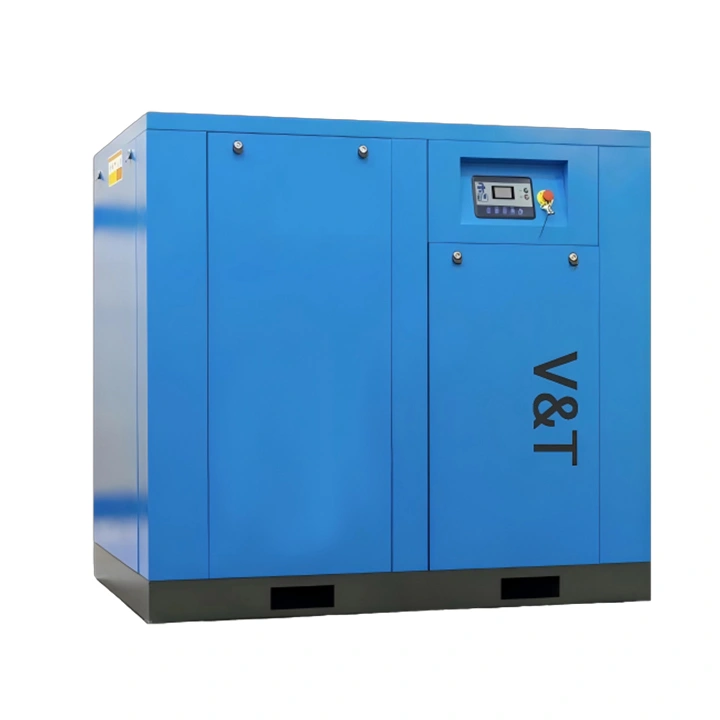 90kW/125HP Fixed speed rotary screw compressor China Manufacturers ...