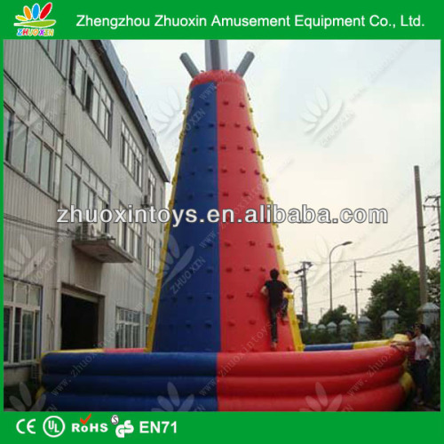 Sporting Playground Inflated Mountain Climbing Wall Inflatable Climbing ...