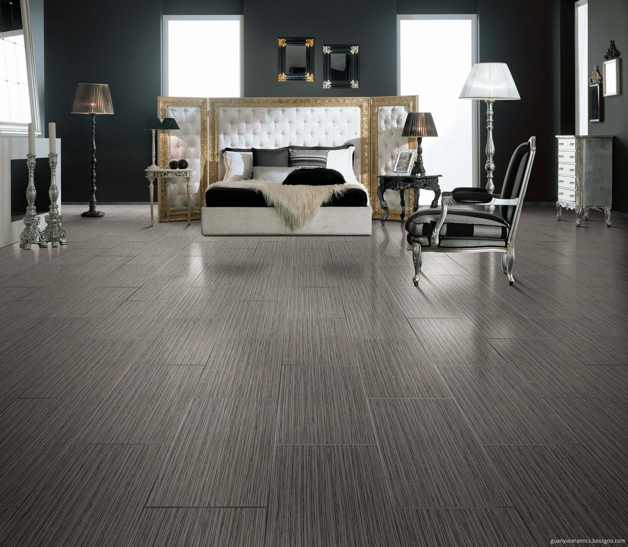 Hairline Matt Finish Rustic Porcelain Floor Tile, High Quality Hairline ...