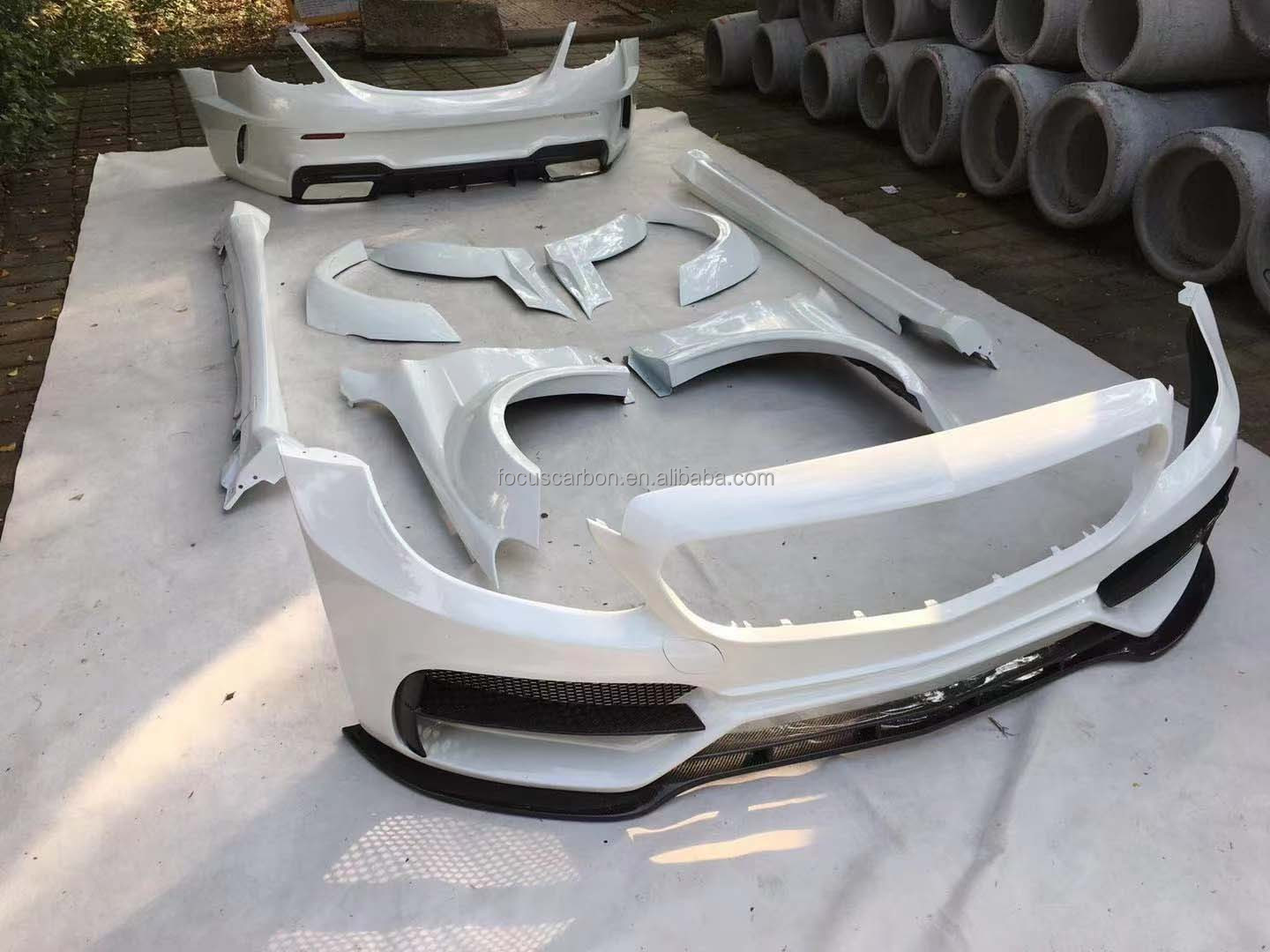 Pd Style Wide Body Kit For W205 C63/c63s Coupe Sedan - Perfect Fitment ...