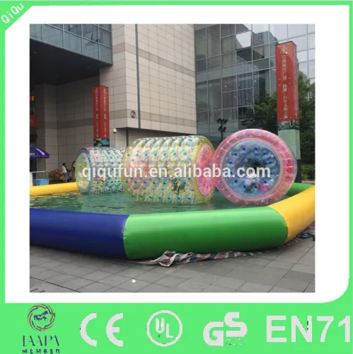 Swimming Pool Commercial Floating Summer Water Inflatable Water Roller ...